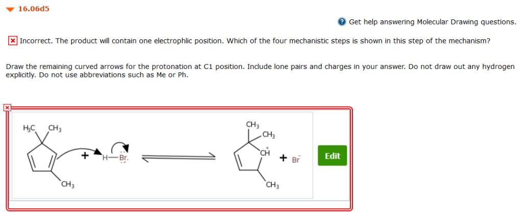 Solved Draw the remaining curved arrows for the protonation | Chegg.com