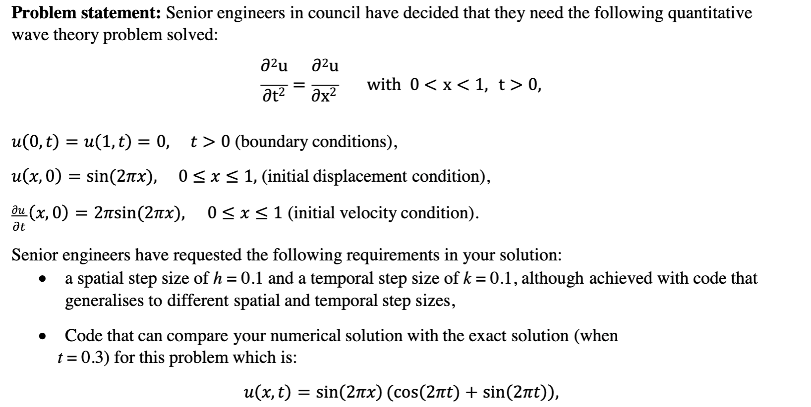 Solved Problem statement: Senior engineers in council have | Chegg.com