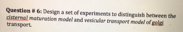 Solved Design a set of experiments to distinguish between | Chegg.com