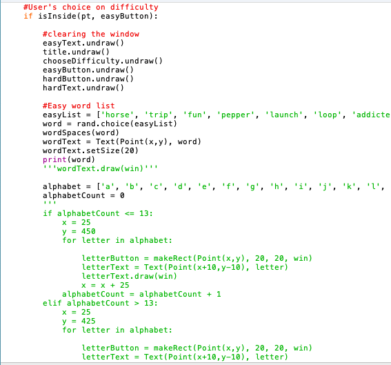 Solved Complete this python project Hangman: 1. making | Chegg.com