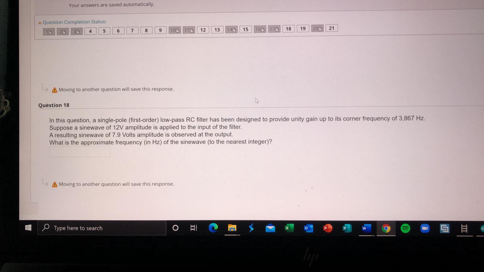Solved Your answers are saved automatically. Question | Chegg.com