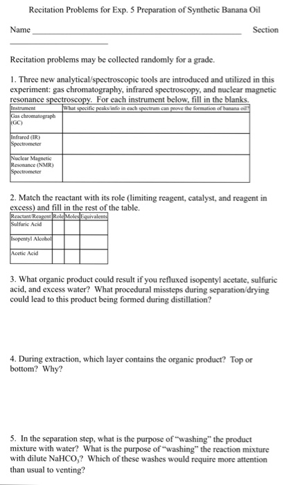 Solved Recitation Problems for Exp5 lems for Exp. 5 | Chegg.com