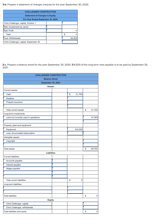 Solved This unadjusted trial balance is for Challenger | Chegg.com