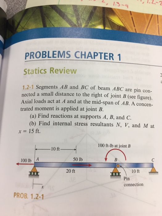 Solved Segment AB and BC of beam ABC are pin connected a | Chegg.com