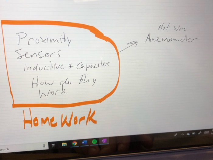 Solved Hot wire 9 Anemometer Proximity Sensors Inductive & | Chegg.com