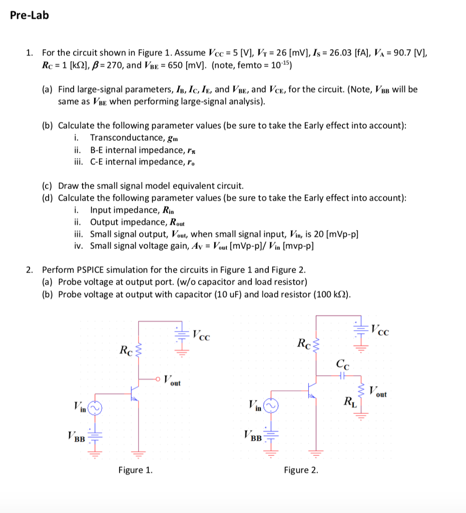 Solved EECE 315, Lab The operational characteristics of an | Chegg.com