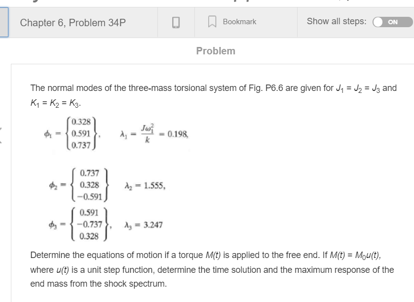 Solved Chapter 6, Problem 34P Bookmark Show all steps: ON | Chegg.com