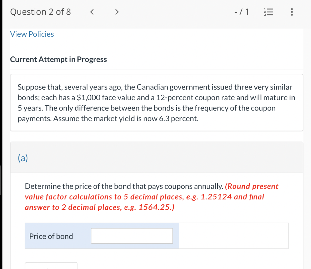 Solved Current Attempt in Progress Suppose that, several | Chegg.com