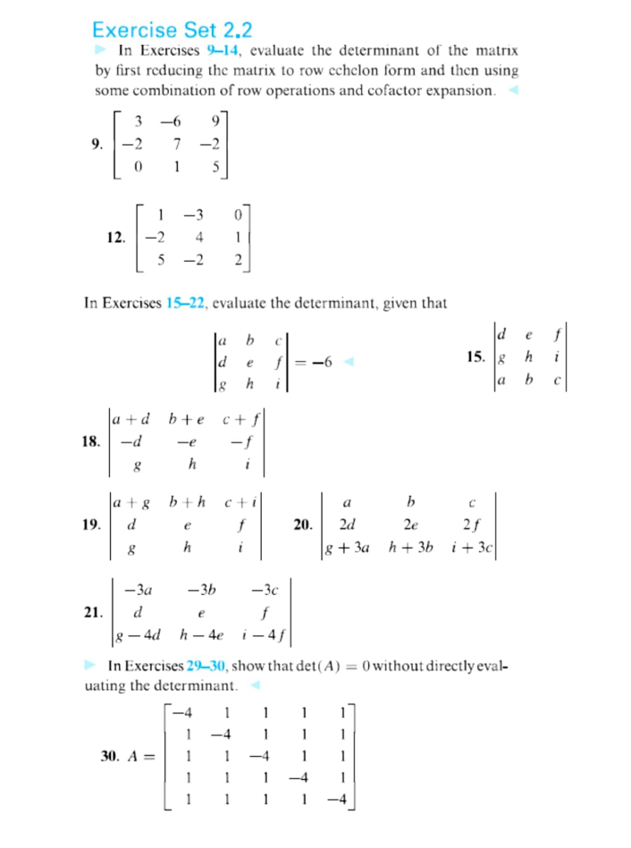 Solved Exercise Set 2.2 In Exercises 9-14, evaluate the | Chegg.com