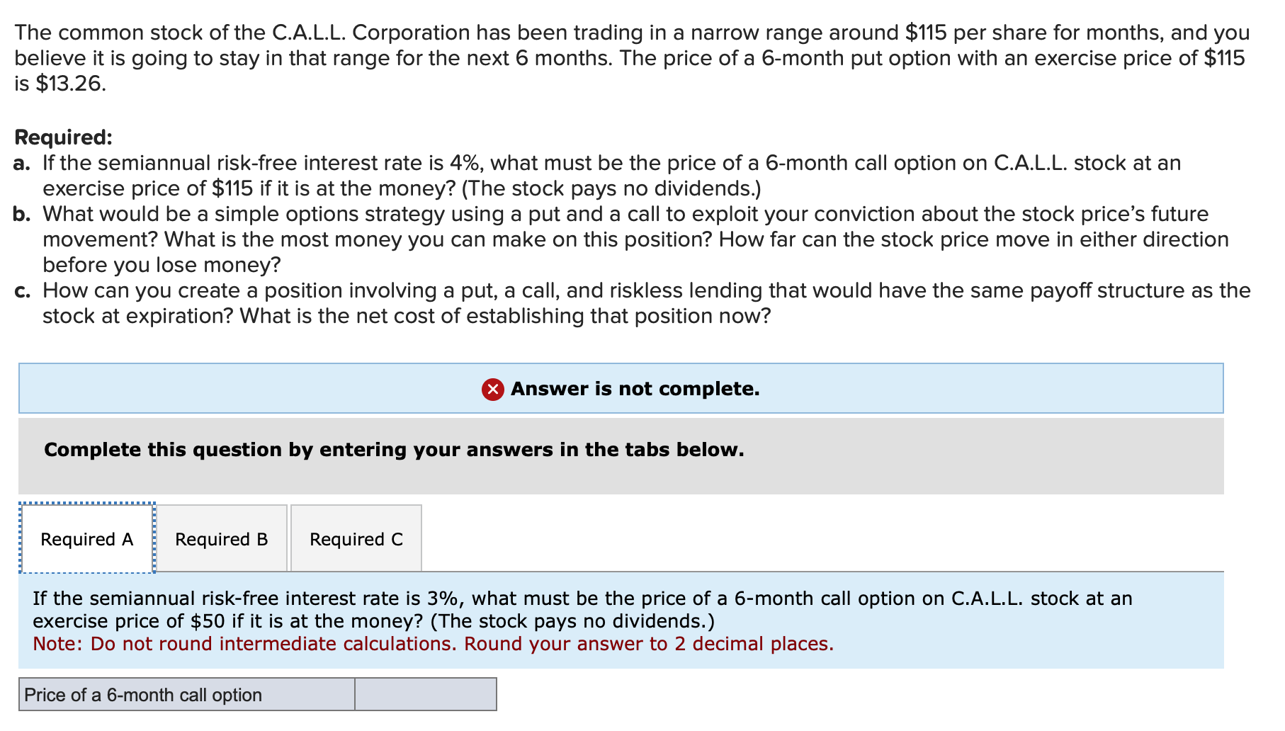 Solved What would be a simple options strategy using a put | Chegg.com