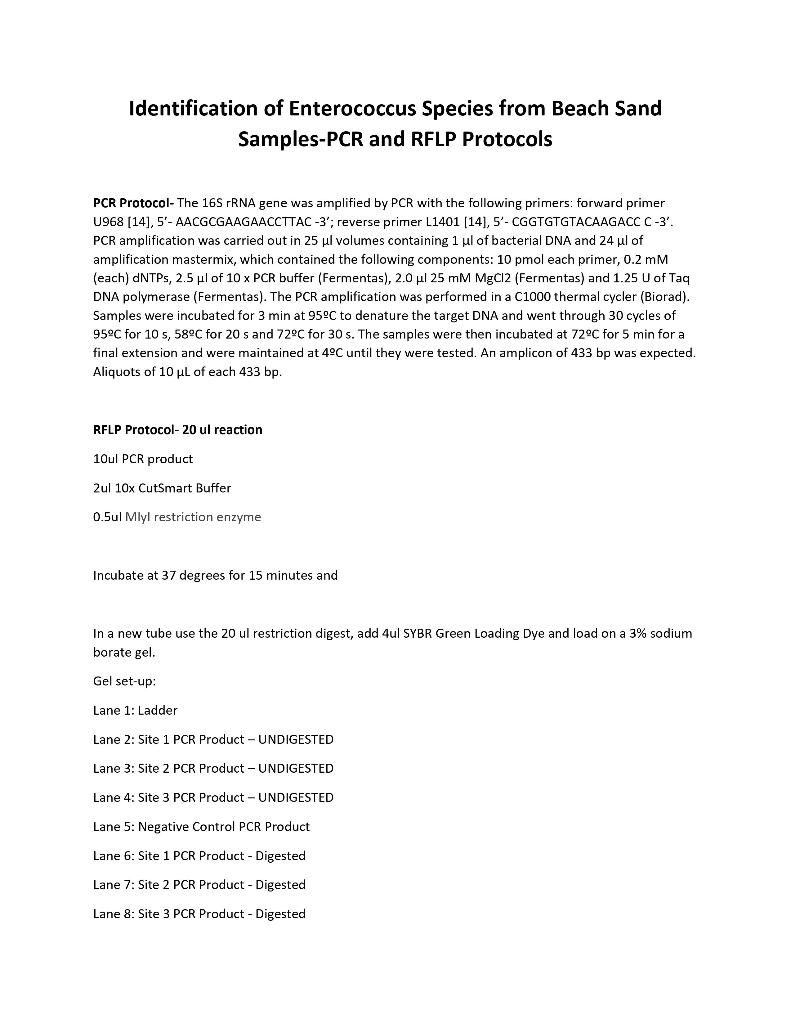 Solved Annotate gel picture interpreting if there is | Chegg.com