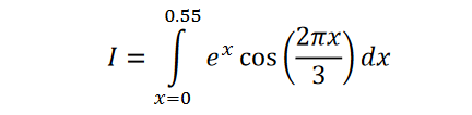 Solved dividing the integral interval into five slices, | Chegg.com