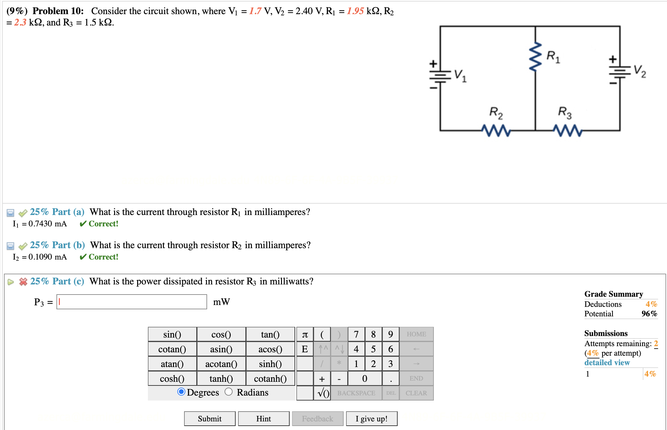 Solved Please answer part c. | Chegg.com Solved Please answer part c. | Chegg.com