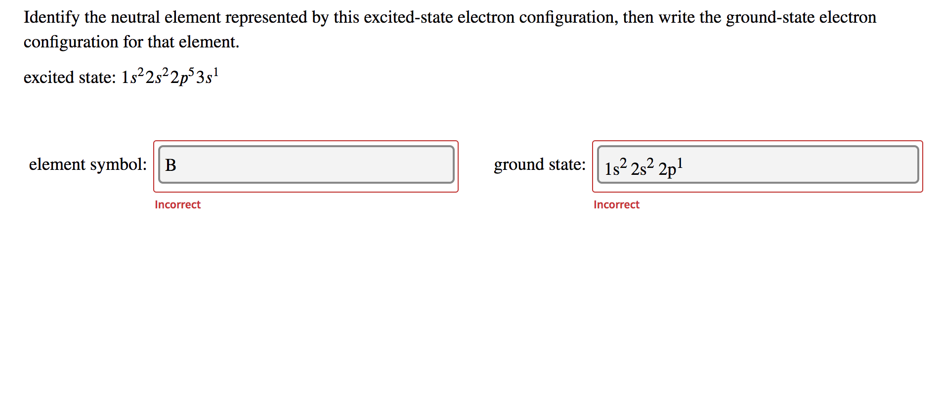 Solved Identify the neutral element represented by this | Chegg.com