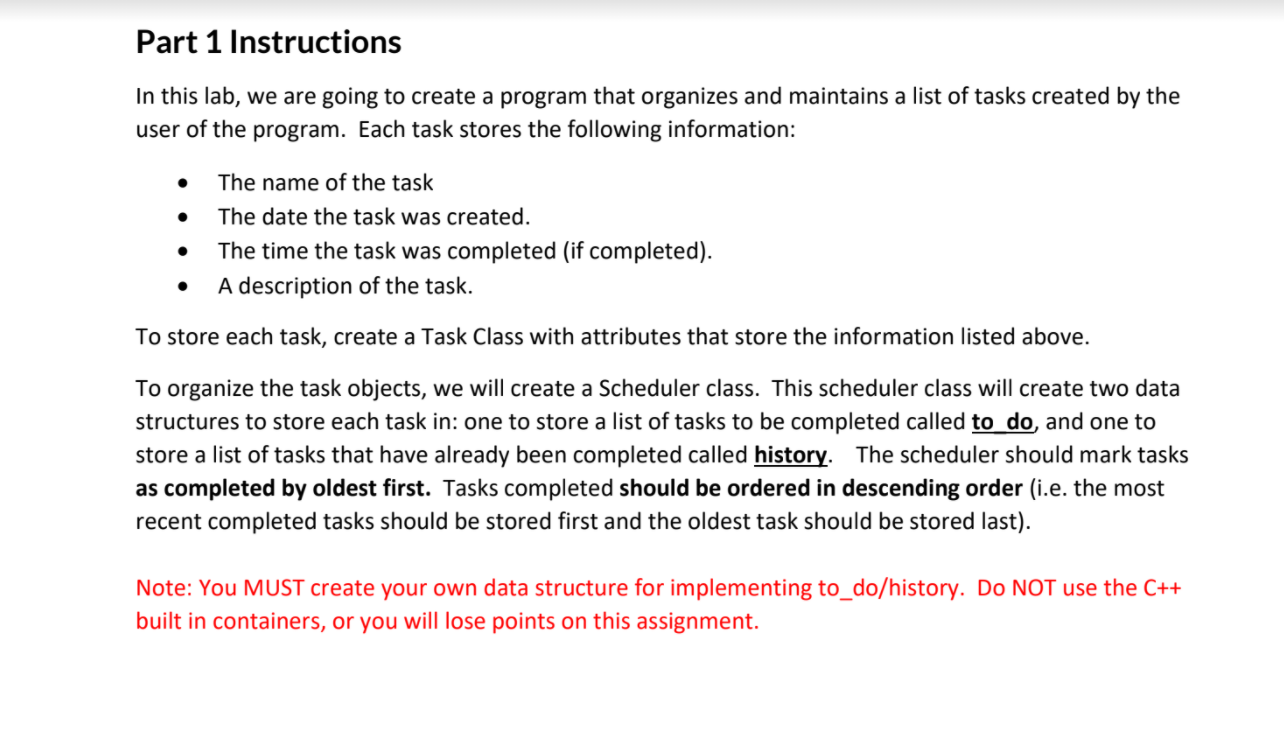 Please use C++ | Chegg.com