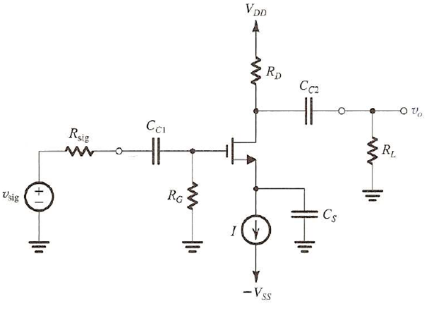 Solved For a MOSFET (n-type) circuit shown below, draw the | Chegg.com