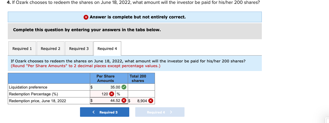 Solved Exercise 18-8 (Algo) Reporting preferred shares | Chegg.com