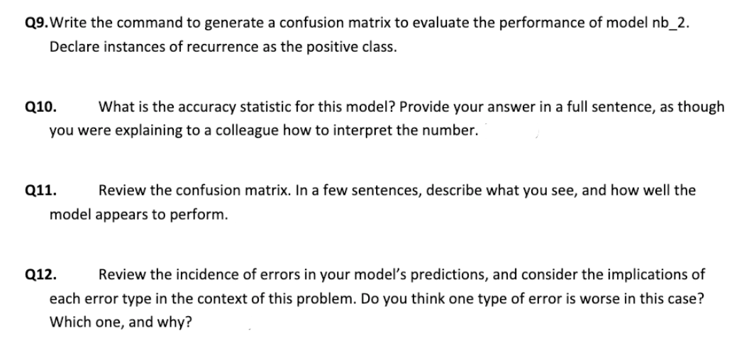 Download and import the two datasets (bc_train and | Chegg.com