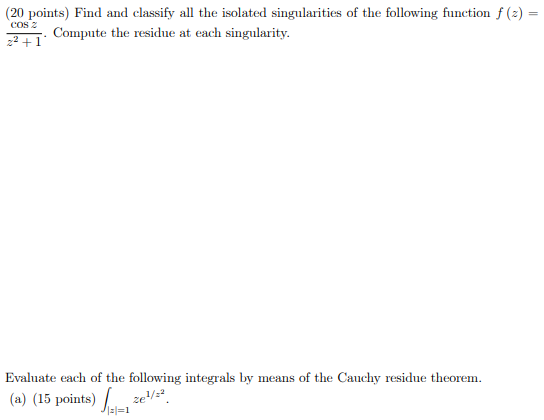 Solved (20 points) Find and classify all the isolated | Chegg.com