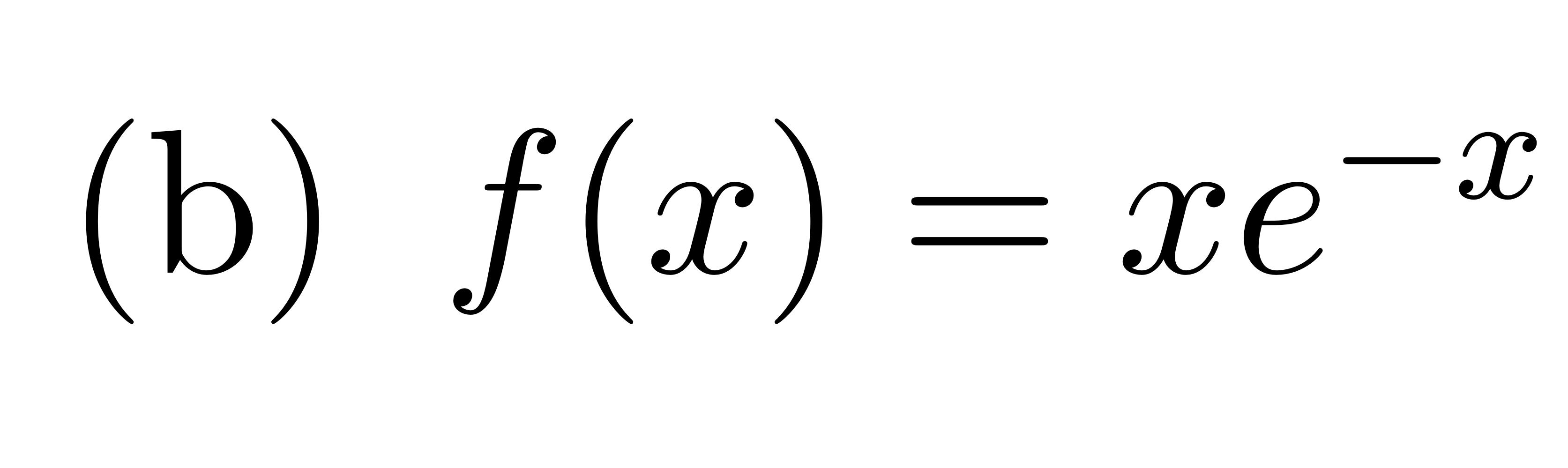 Solved Find a general formula for f(n)(x). (a) f(x) = | Chegg.com