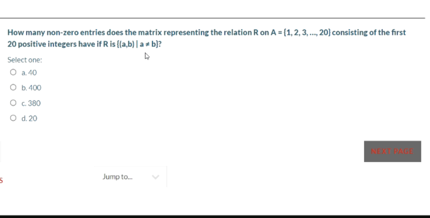 Solved How many non-zero entries does the matrix | Chegg.com