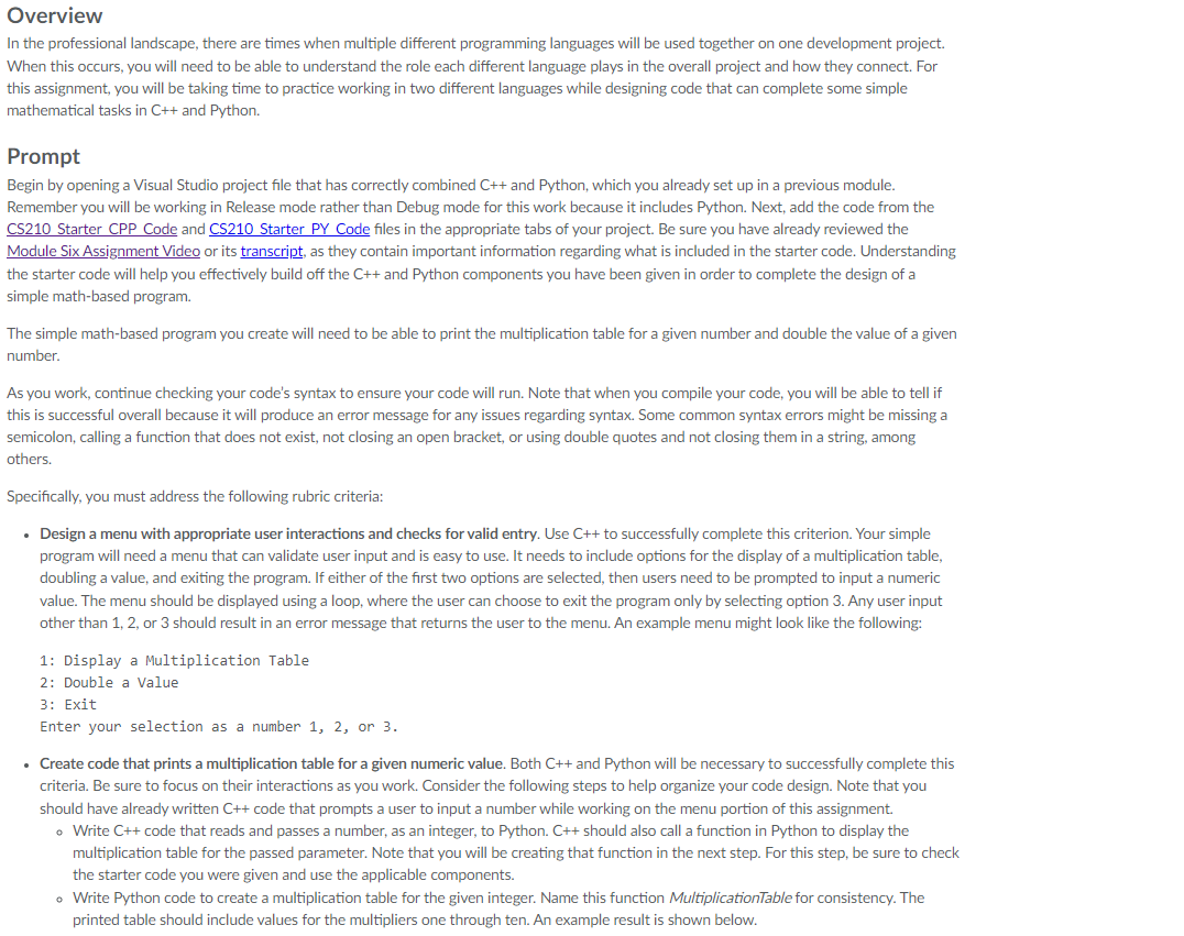 Solved Overview In the professional landscape, there are | Chegg.com