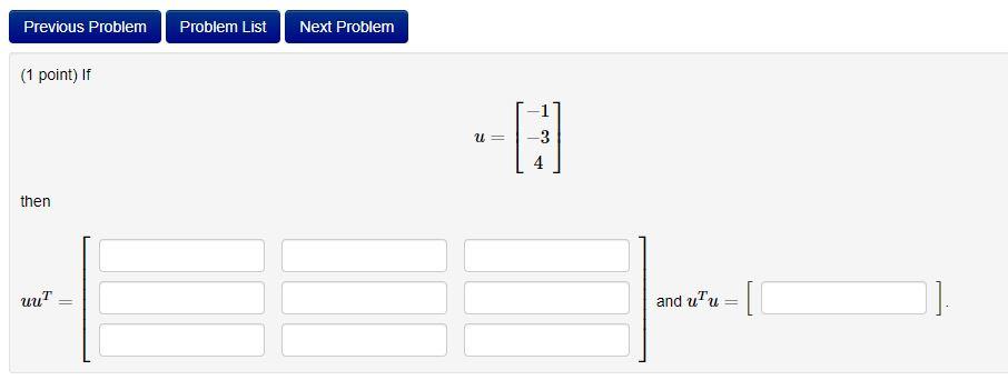 Solved HW 2.1: Problem 3 Previous Problem Problem List Next | Chegg.com