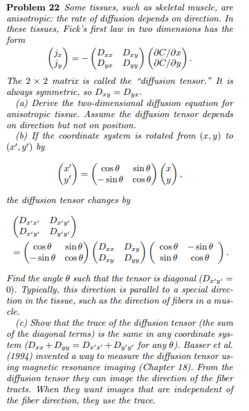 Problem 22 Some tissues, such as skeletal muscle, are | Chegg.com
