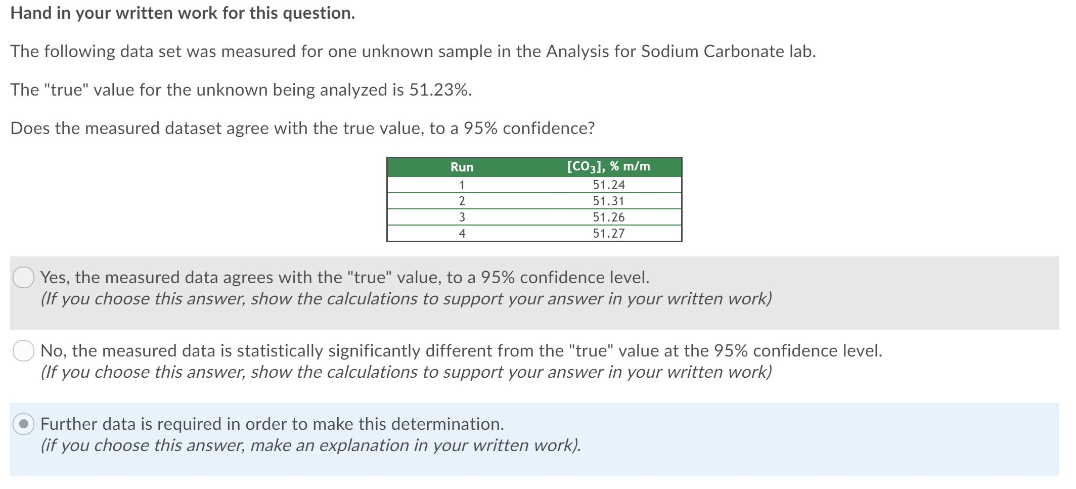Solved C is not the right answer. So A or B is the right | Chegg.com