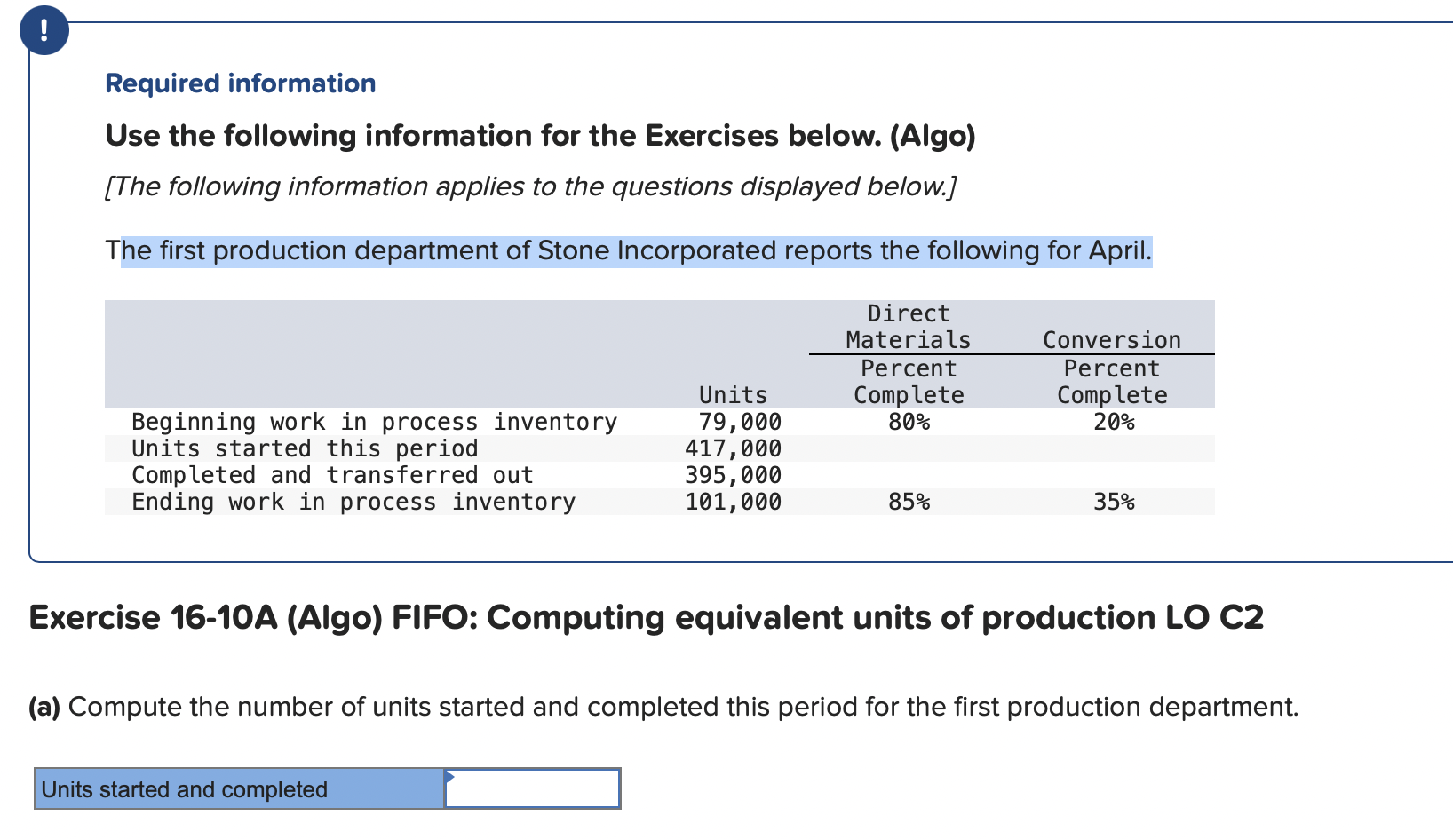 Solved Required information Use the following information | Chegg.com