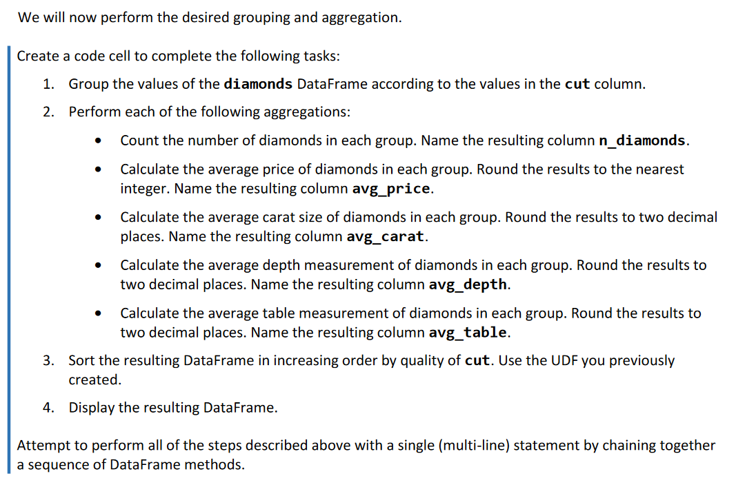 Solved Databricks and Python | Chegg.com
