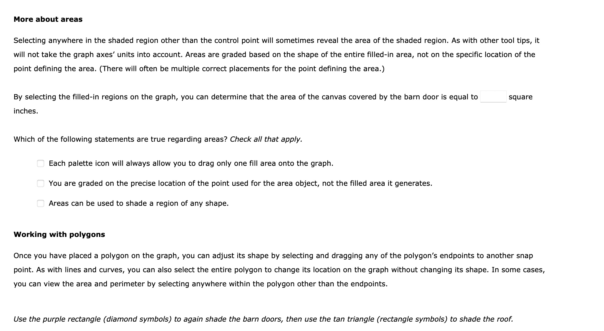Solved More graph objects Two types of graph objects allow | Chegg.com