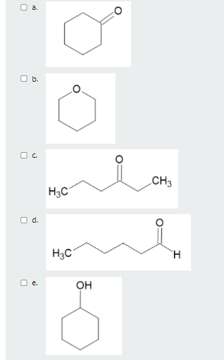 Solved For a molecule with the formula C6H12O and that has | Chegg.com