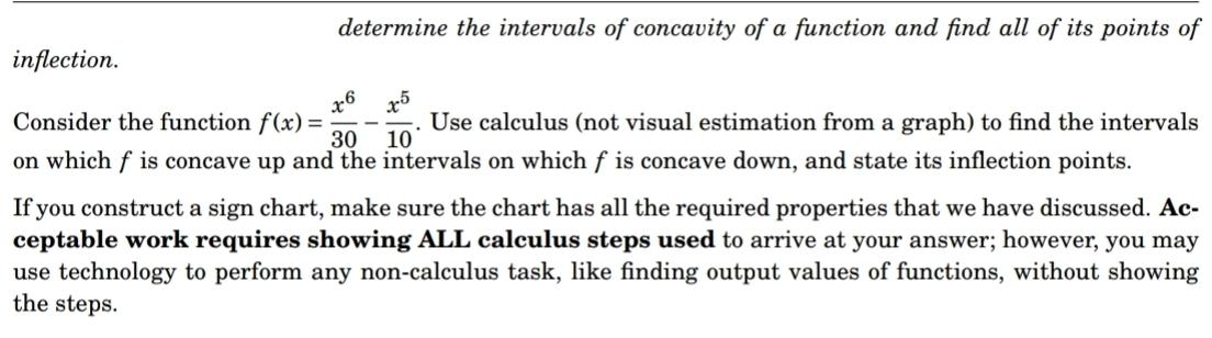Solved determine the intervals of concavity of a function | Chegg.com