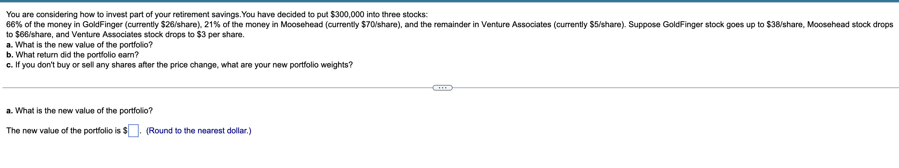 Solved You are considering how to invest part of your | Chegg.com