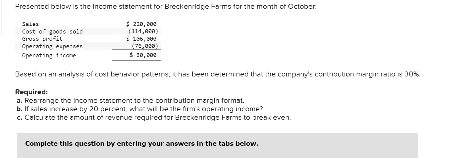 Solved Based on an analysis of cost behavior patterns, it | Chegg.com