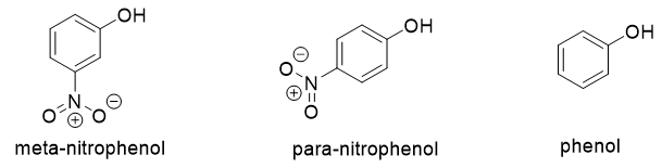 Solved Para-nitrophenol (e.g.1,4-nitrophenol), | Chegg.com