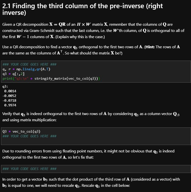 We are using python and using the numpy | Chegg.com