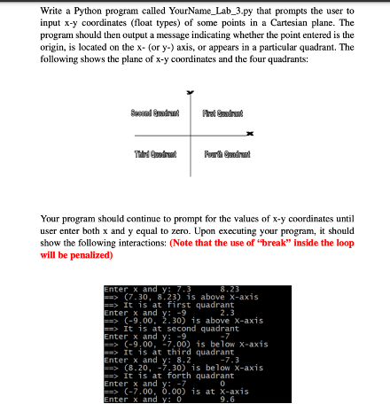 Solved Write a Python program called YourName_Lab_3.py that | Chegg.com