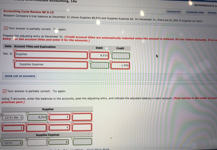 Solved cmediate Accounting, 16e INTERMEDIATE A Accounting | Chegg.com