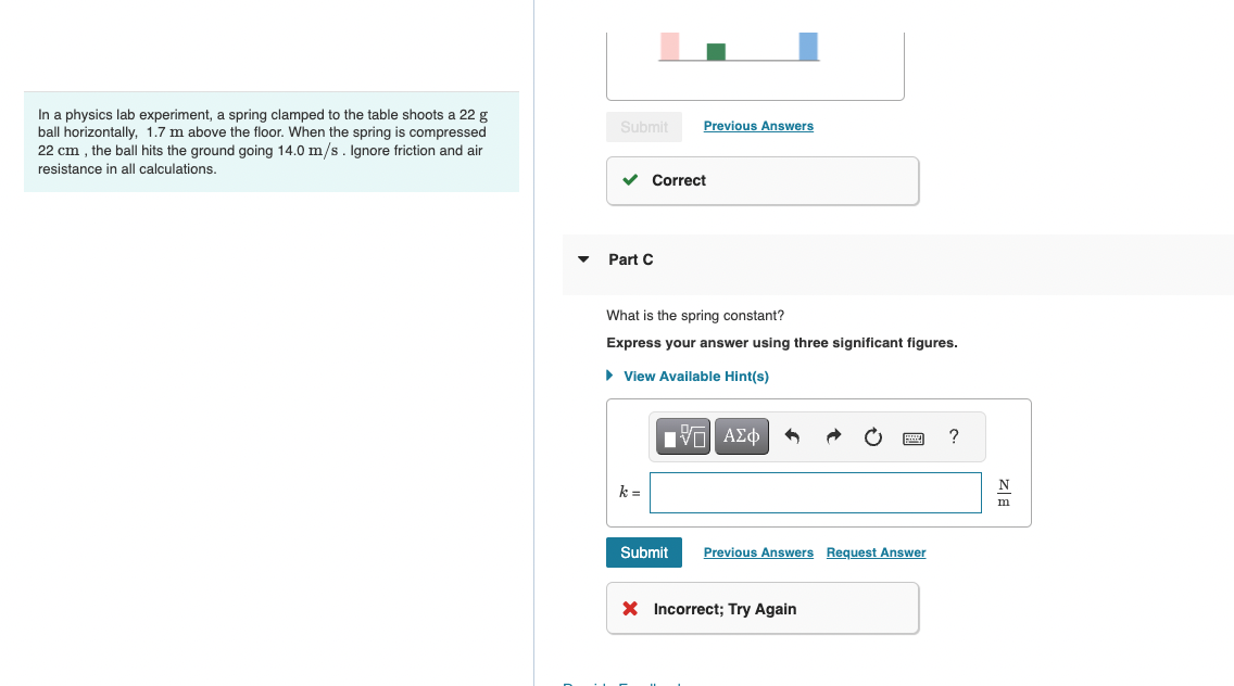 Solved In a physics lab experiment, a spring clamped to the | Chegg.com