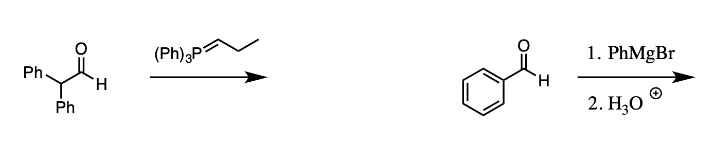 Solved (Ph)3P 1. PhMgBr Ph H I Ph 2. H2O | Chegg.com