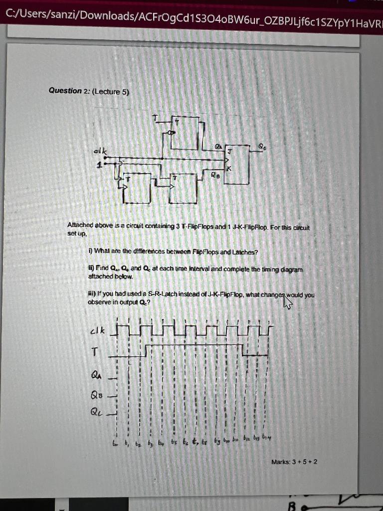 Solved Question | Chegg.com