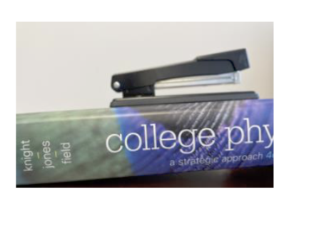 Solved 1. What are the forces on the stapler, which is on | Chegg.com