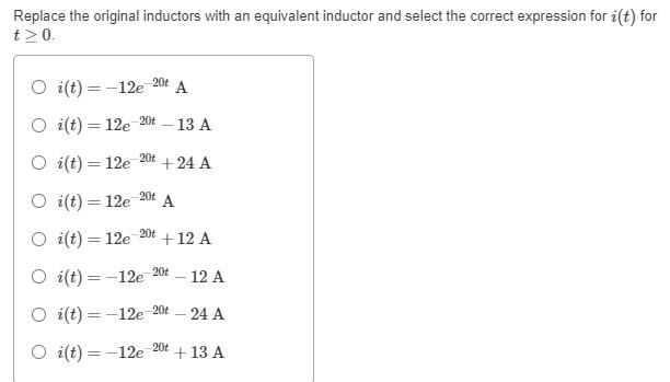 Solved The two parallel inductors in (Figure 1) are | Chegg.com