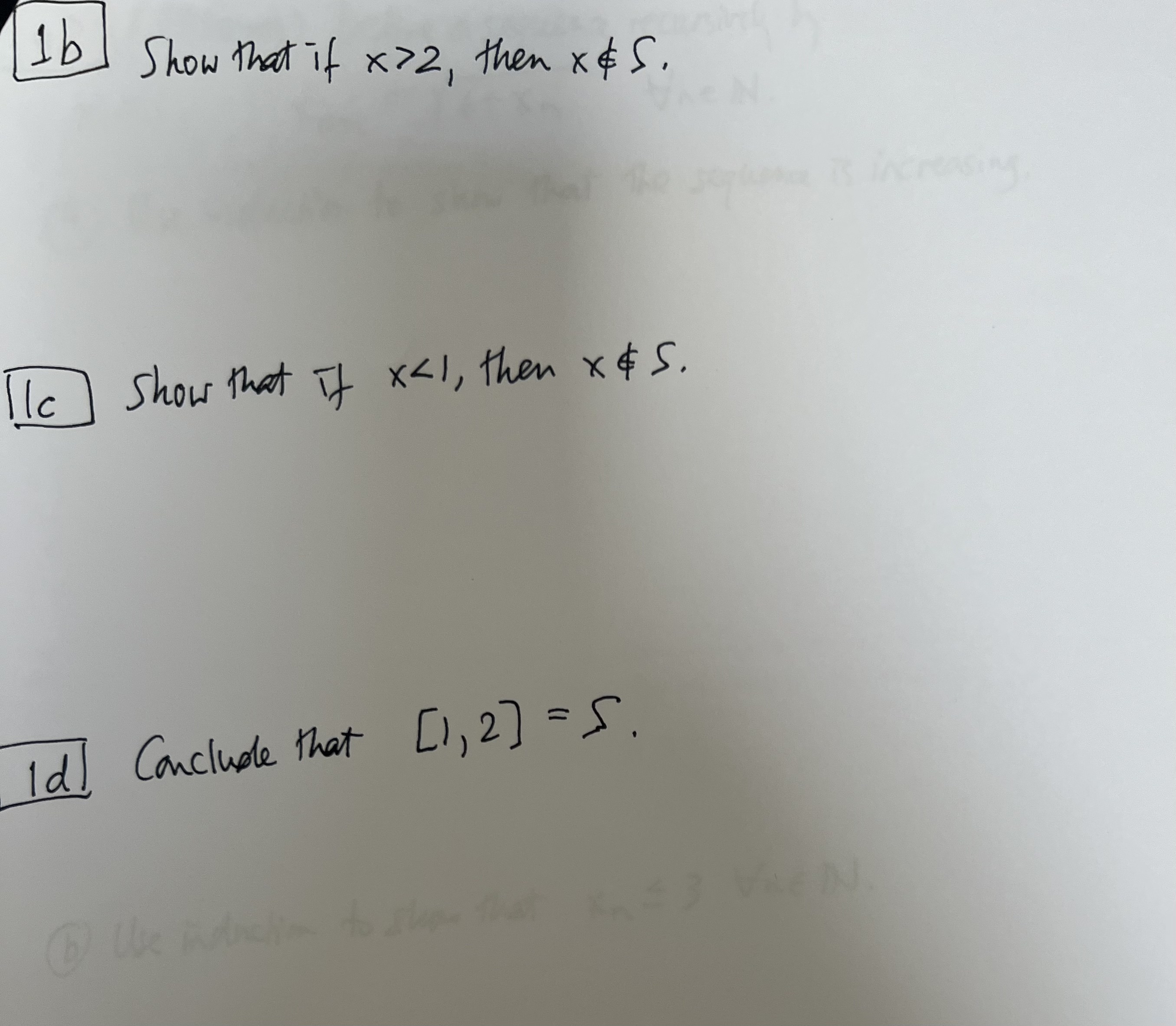 Solved 1 ( TOTAL 20 Pollars ) Consider the set | Chegg.com