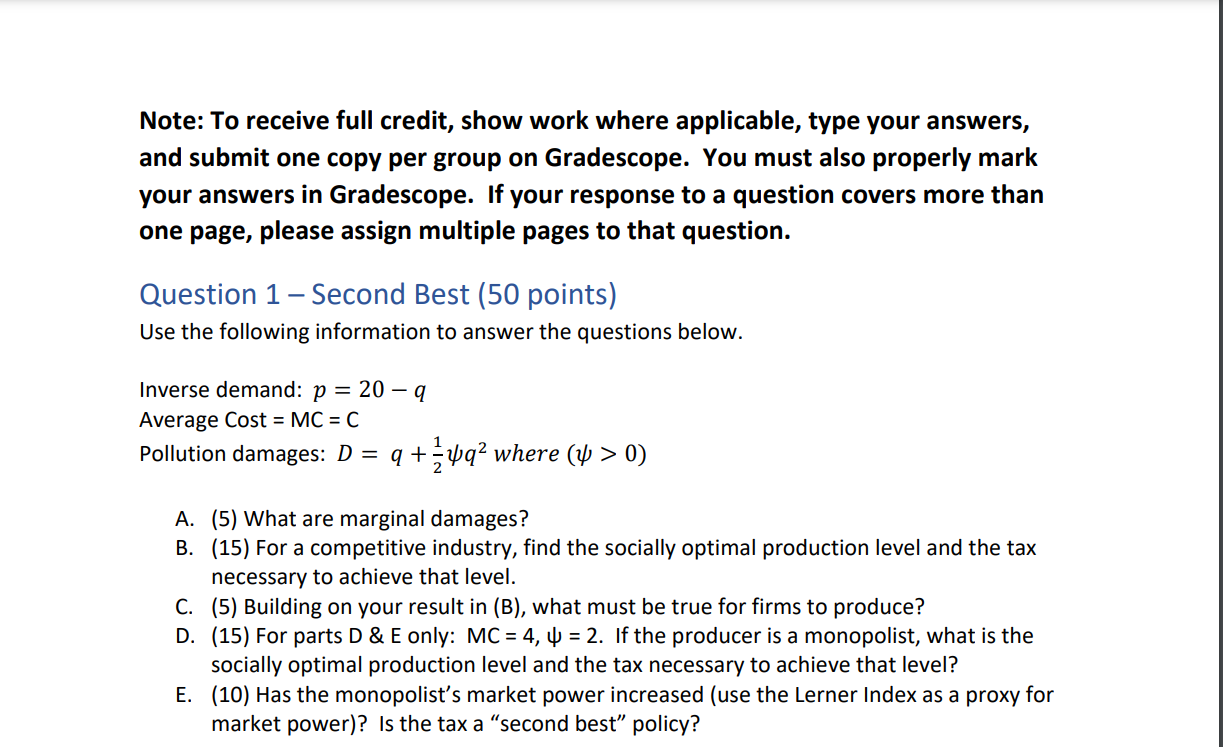 Note: To receive full credit, show work where | Chegg.com