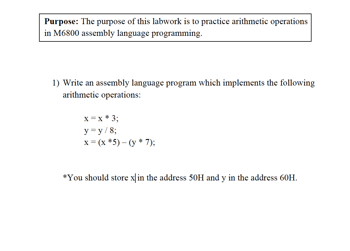 Solved Purpose: The purpose of this labwork is to practice | Chegg.com
