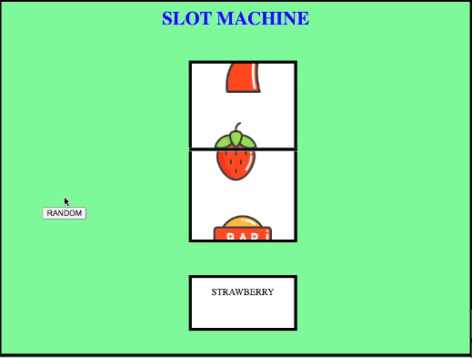 Please create Slot machine using the following | Chegg.com