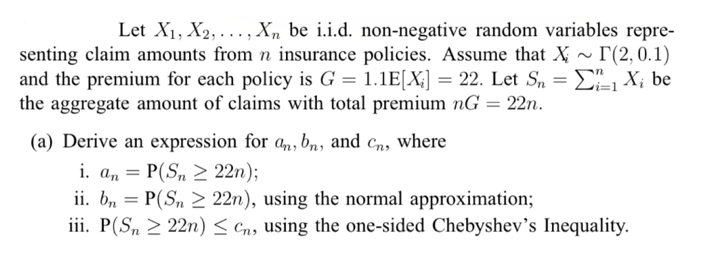 Solved Let X1x2xn Be Iid Non Negative Random 